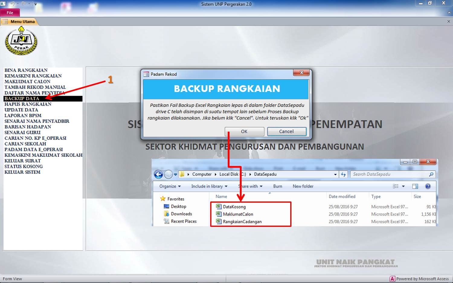 Mengisi Dan Mengemaskini Cadangan Rangkaian – Panduan Pengurusan Data