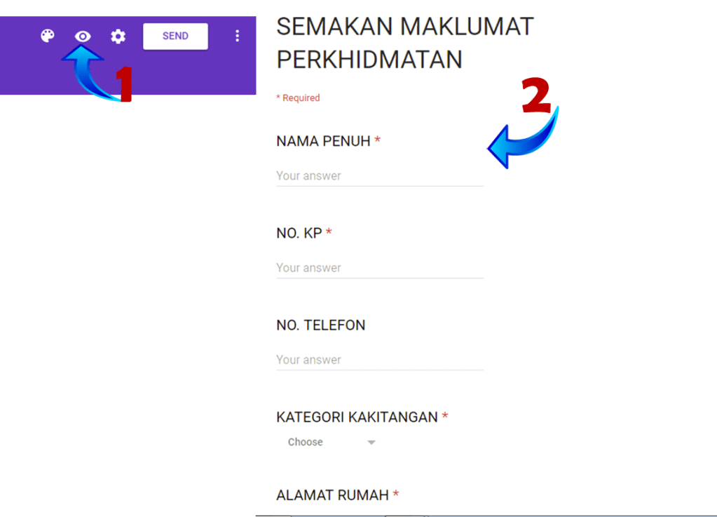 Google Forms – Panduan Pengurusan Data